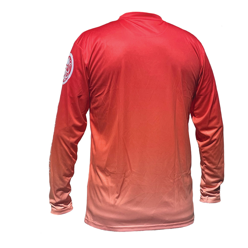 Serenity Salmon Long Sleeves Fishing Shirt for Men, Lightweight & Comf ...